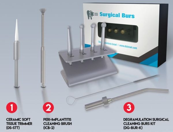 Zirconia Soft Tissue Trimmer - Low trauma, bleed-free access.